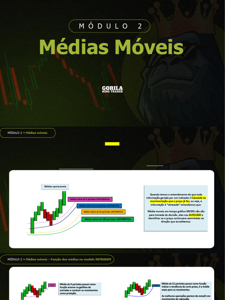 O MÉTODO PDF AULA 2 - MÉDIAS MÓVEIS | PDF | Mercado (economia) | Tempo