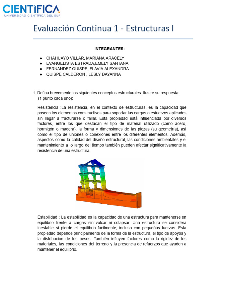 EC1-ESTRUCTURAS | PDF | Viga (Estructura) | Rigidez