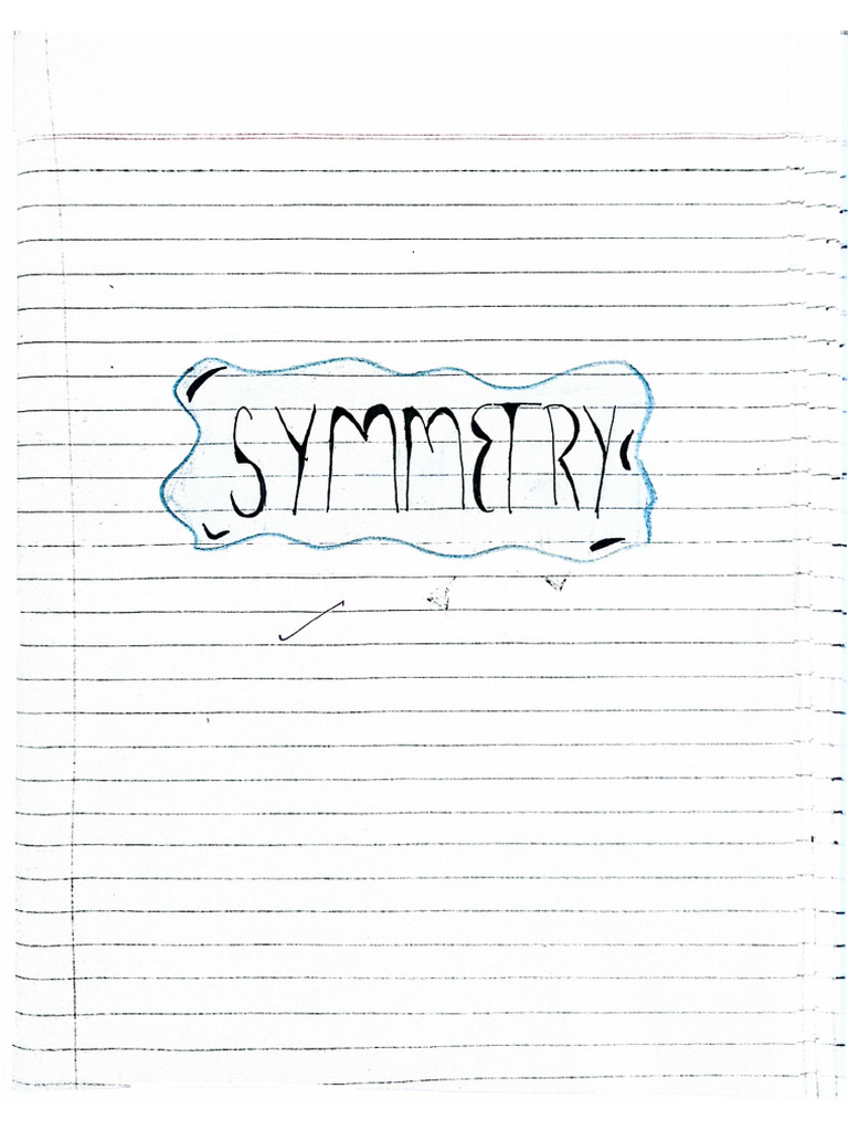 Symmetry | PDF