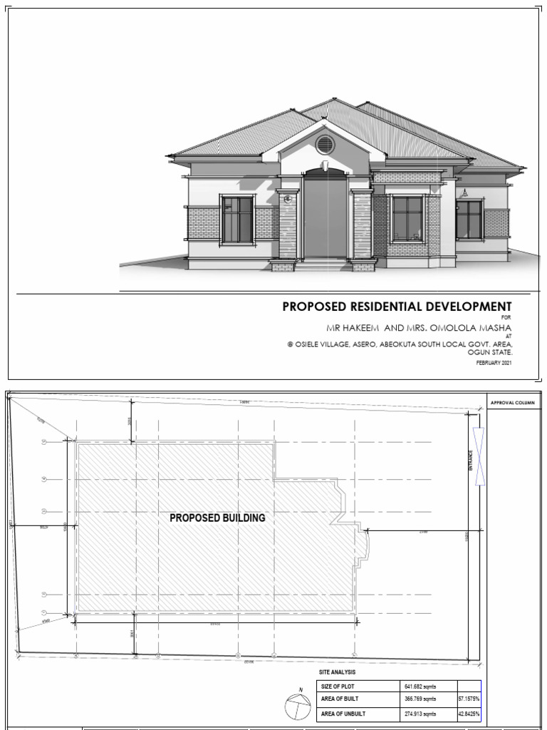 Residential Development For MR and Mrs Masha 140125 | PDF | Bathroom | Home