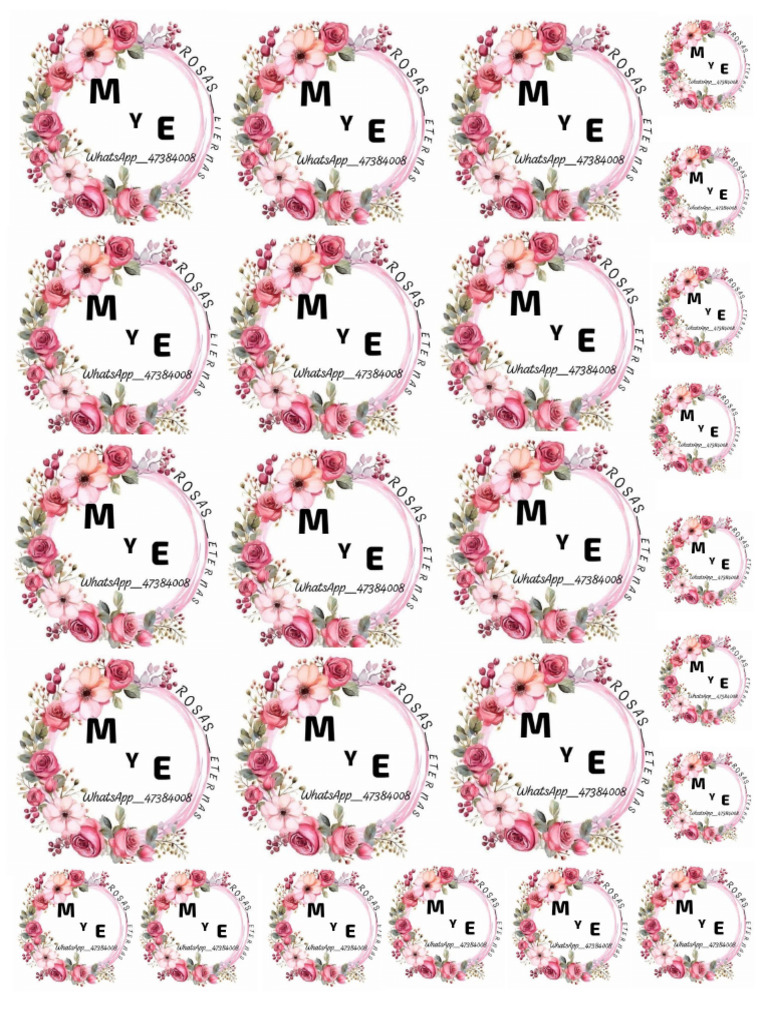 Sticker M y e | PDF