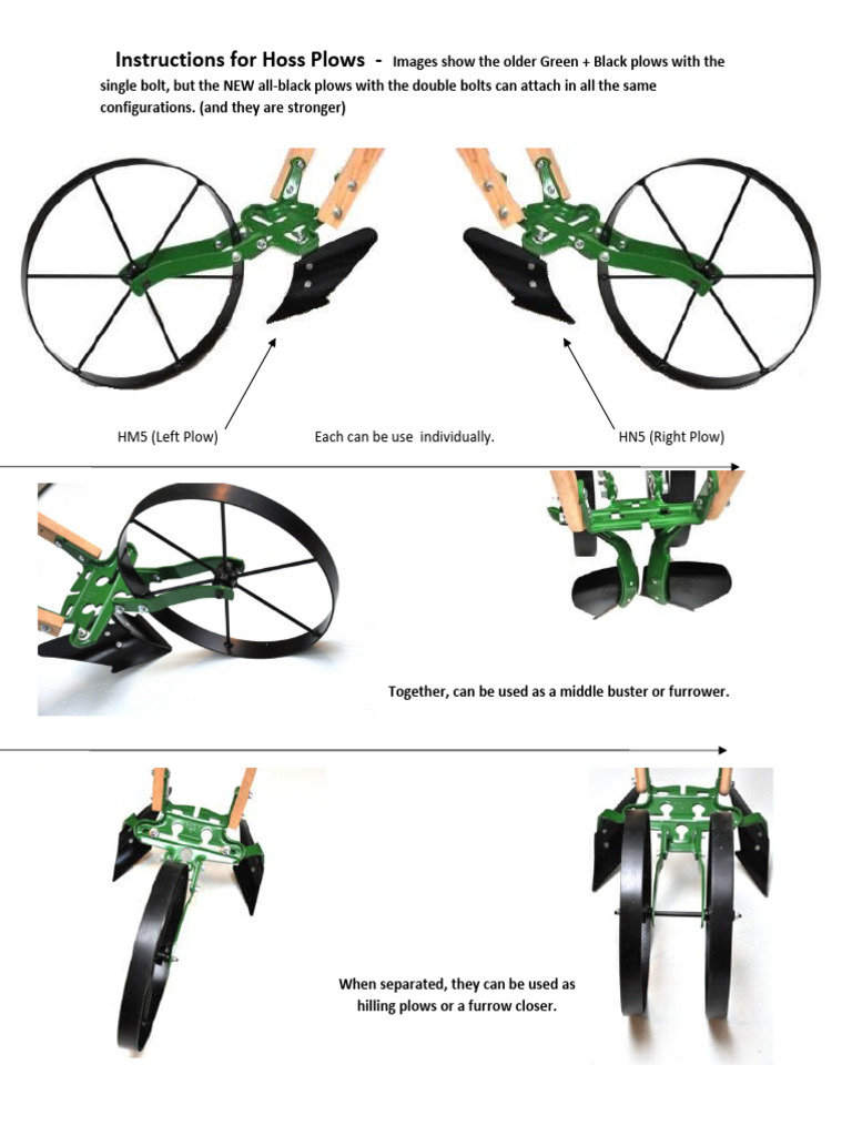 Hoss Plow Instructions | PDF
