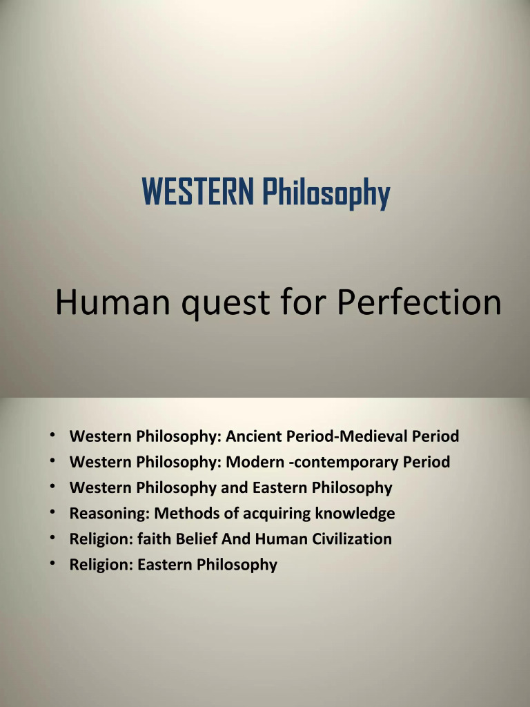 Philosophy History | PDF