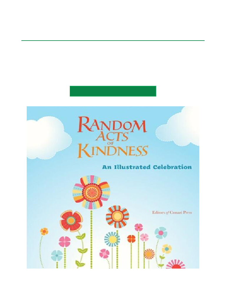 Best Offer Random Acts of Kindness An Illustrated Celebration An ...