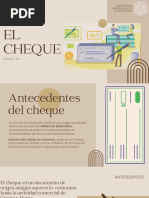 El Cheque en Guatemala | PDF | Cheque | Bancos