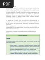 Estructura de Un Informe Académico | PDF