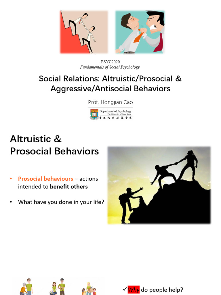 Class | PDF | Aggression | Altruism