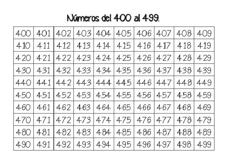 400 al 499 | PDF