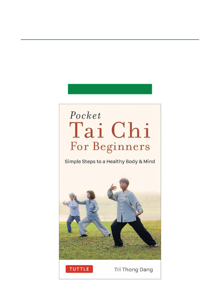 Pocket Tai Chi for Beginners Guide | PDF