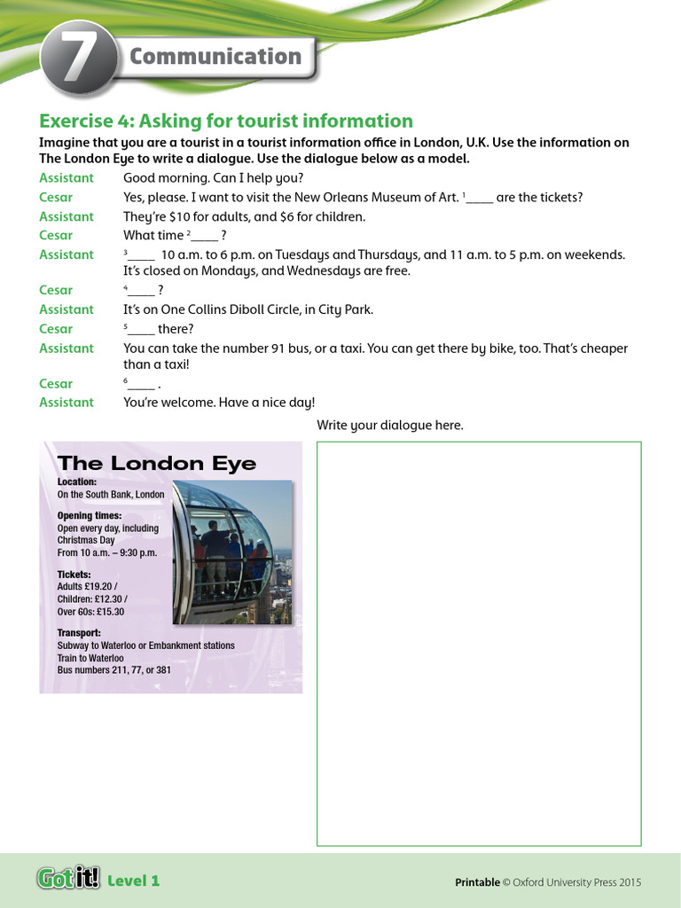 The London Eye | PDF