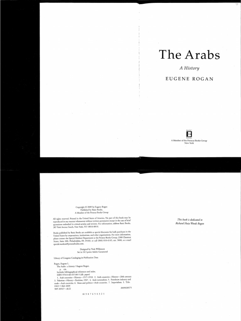 Eugene Rogan - The Arabs. A History | PDF
