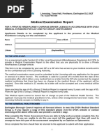 Eye Test Certificate for Driving License | PDF