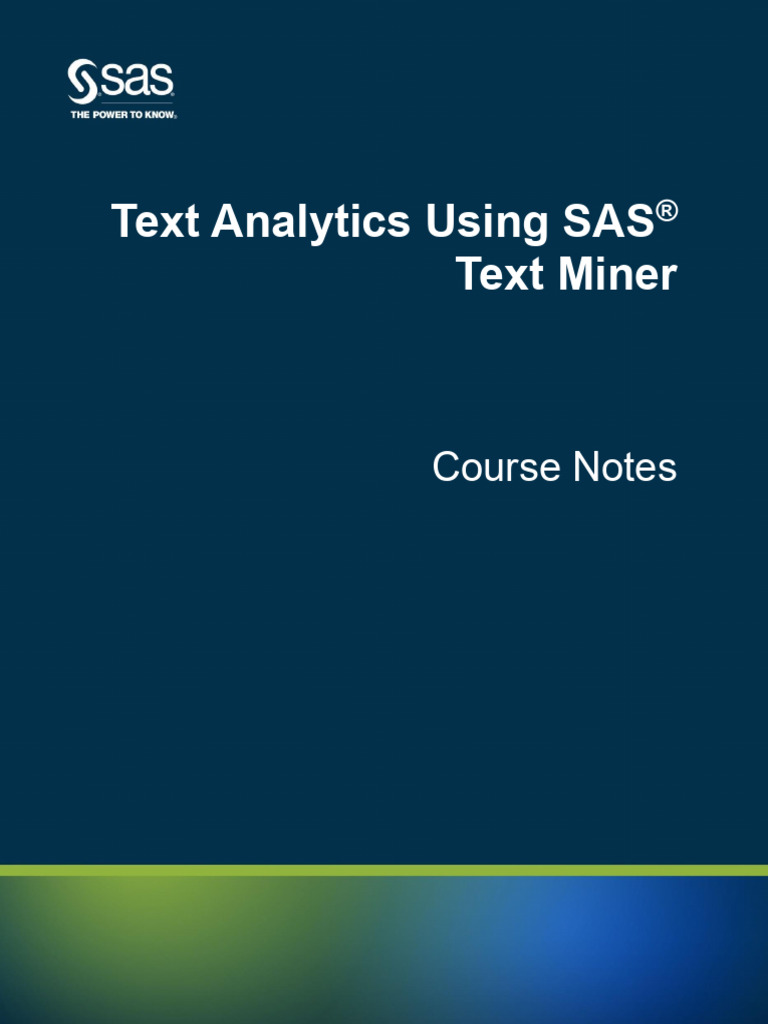 LWDMTX5_001 | PDF | Sas (Software) | Information Science