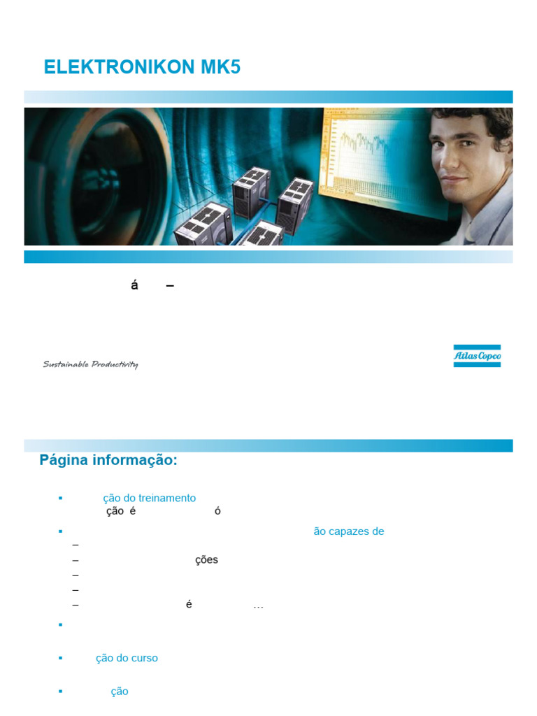 Manual de Treinamento Elektronikon MK5 | PDF | Informática ...