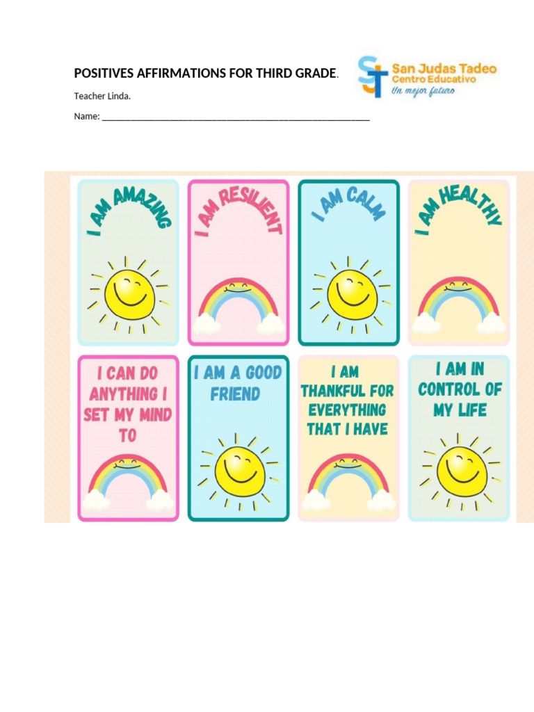 sanjudastadeo_2308_POSITIVES_AFFIRMATIONS_FOR_THIRD_GRADE ...