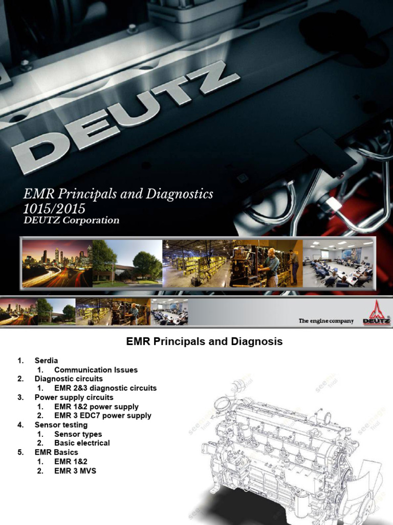 2015 EMR Electronics Training | PDF | Fuel Injection | Electrical ...