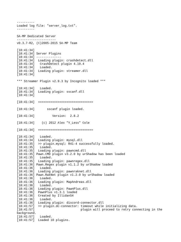 Server Log | PDF | Information Management | Data