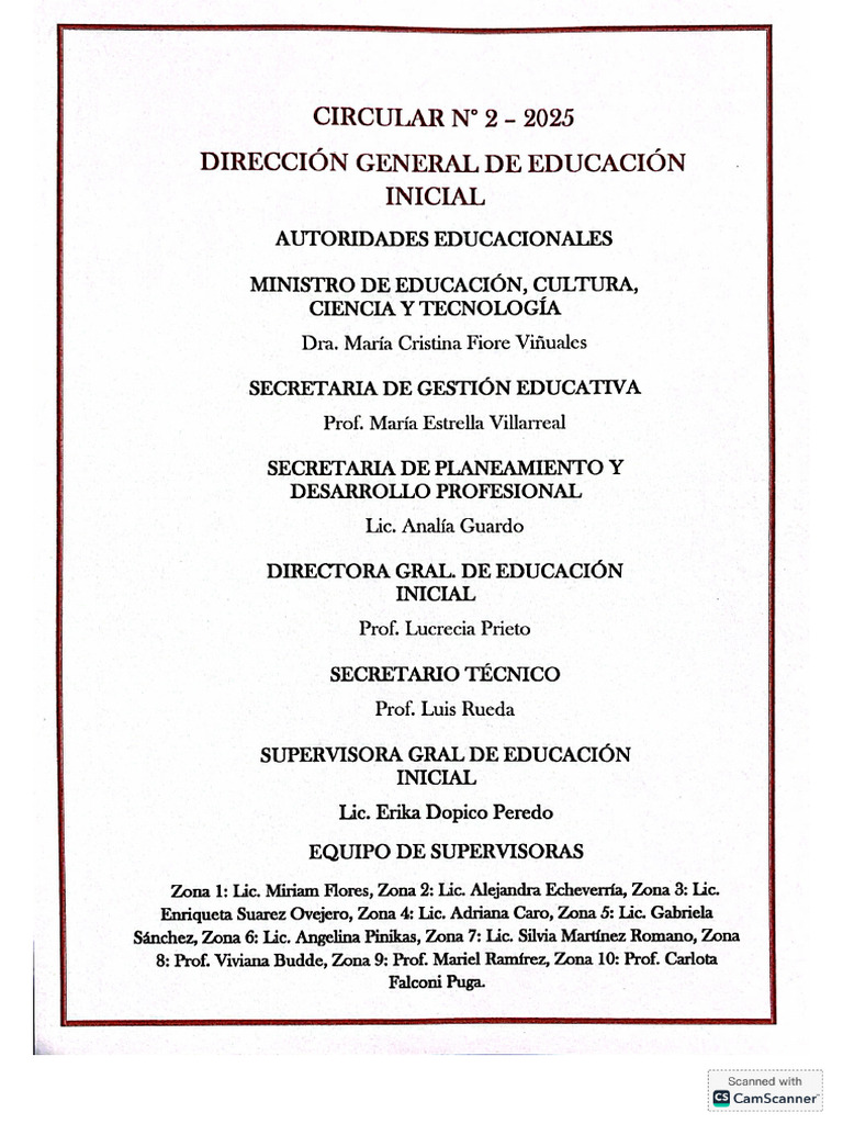 DGEI - Circular 2 - 2025 | PDF