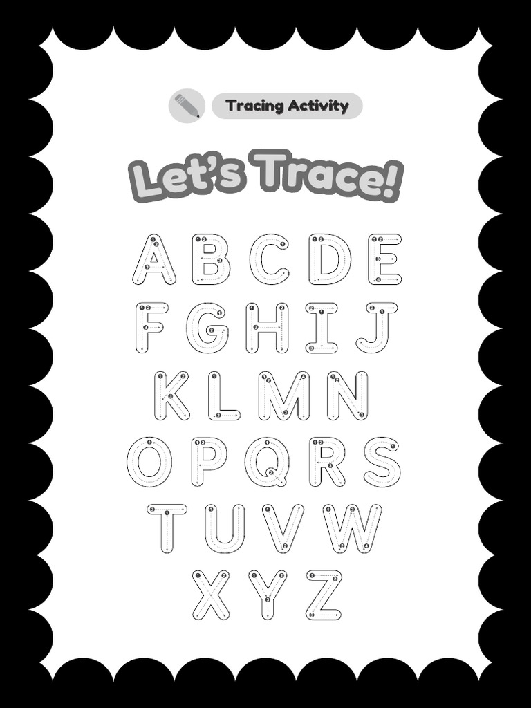 Alphabet Tracing Preschool (105 Pages) | PDF