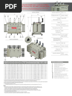 Transformador 500 KVA TRANSFORMADORES IESSA - FICHA TECNICA PEDESTAL TRIFASICO NORMA NMX-J-285 ...