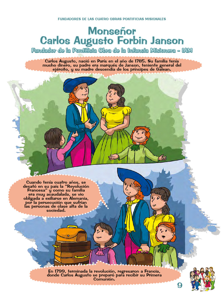 Conoce La Fundadora Archivo Mons. Forbin | PDF