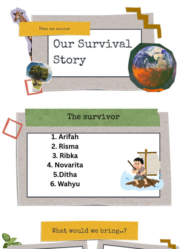 Survival Adaptation Science Presentation Cut Out Style - 20250502 ...