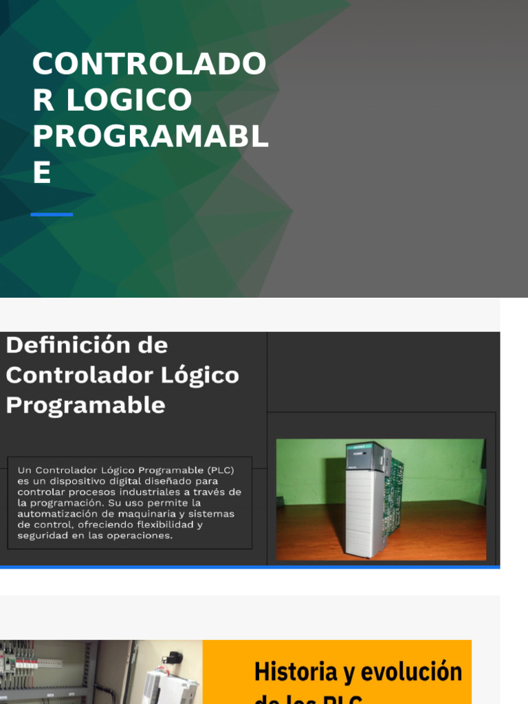 Controlador Logico Programable | PDF