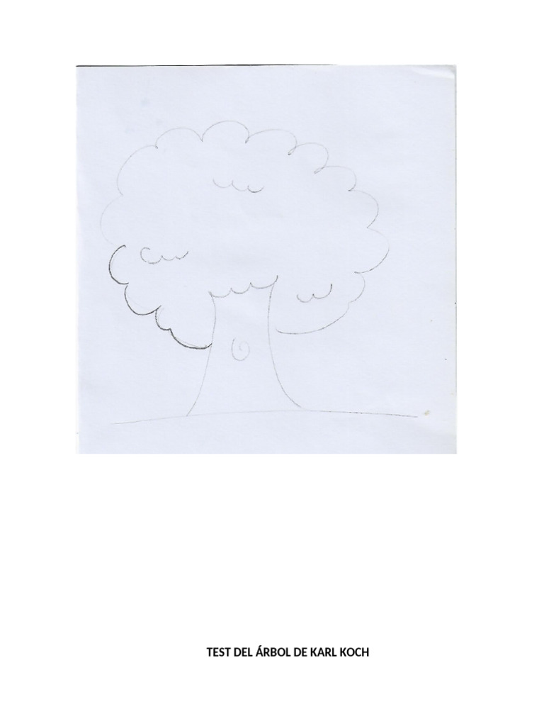 Protocolo TEST DEL ÁRBOL DE KARL KOCH Rocio | PDF