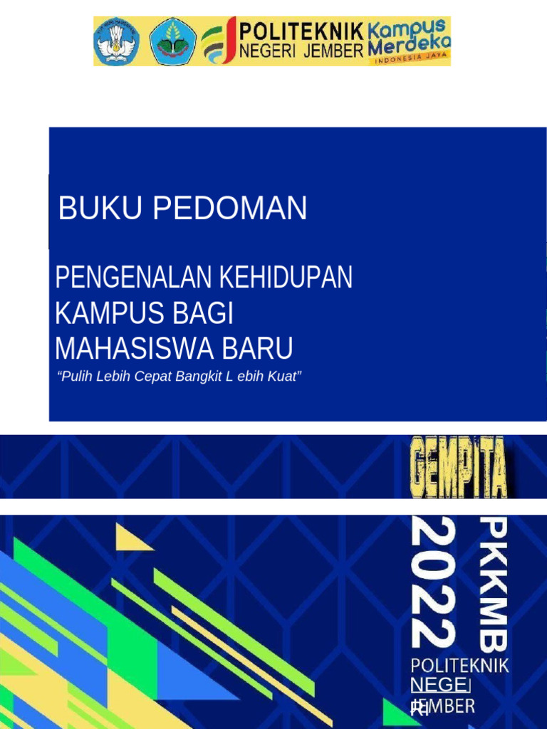 BUKU PEDOMAN PKKMB 2022 Rev-1-1 | PDF