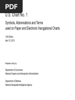 Ecdis Symbols and Abbreviations | PDF | Hydrography | Navigation