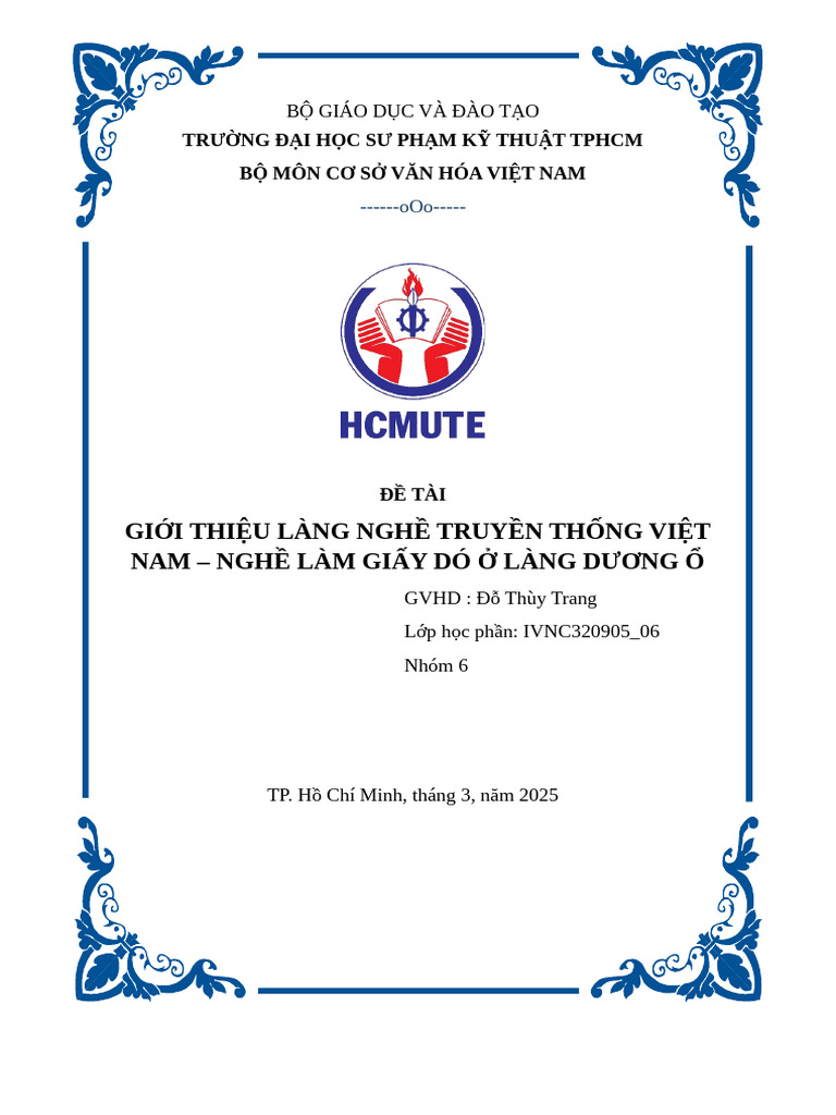 CSVHVN - Nhóm 6 | PDF