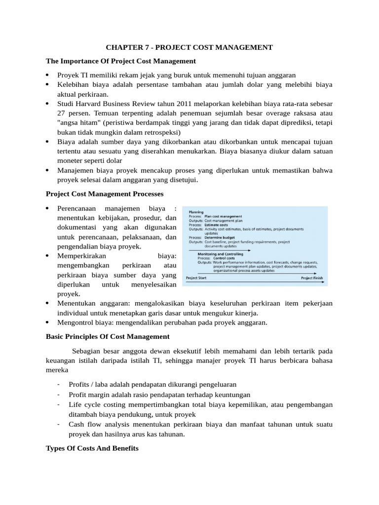 7 Project Cost Management | PDF