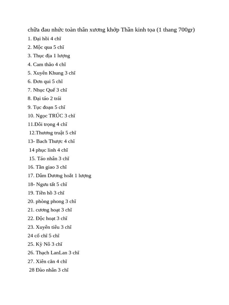 Đau NH C Xương KH P | PDF