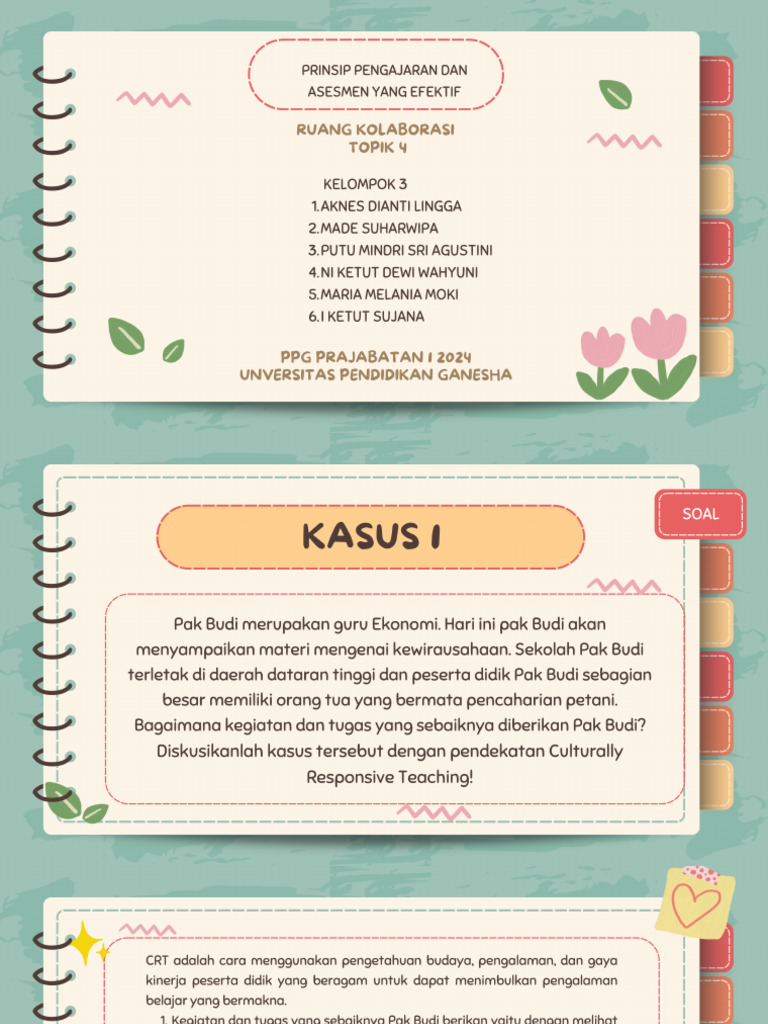 Ppae Ruang Kolaborasi Topik 4 Kelompok 3 | PDF