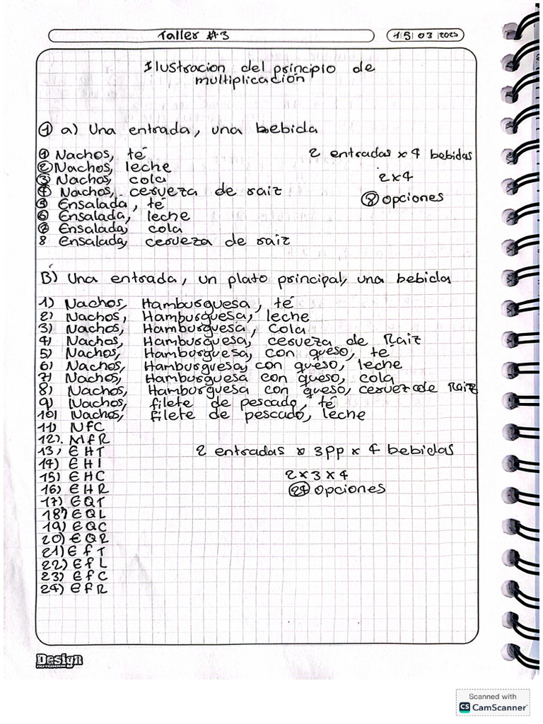Taller Matemática Discretas, Ramón Durán, Carlos Amell | PDF