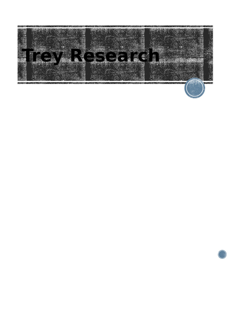 Trey Research | PDF