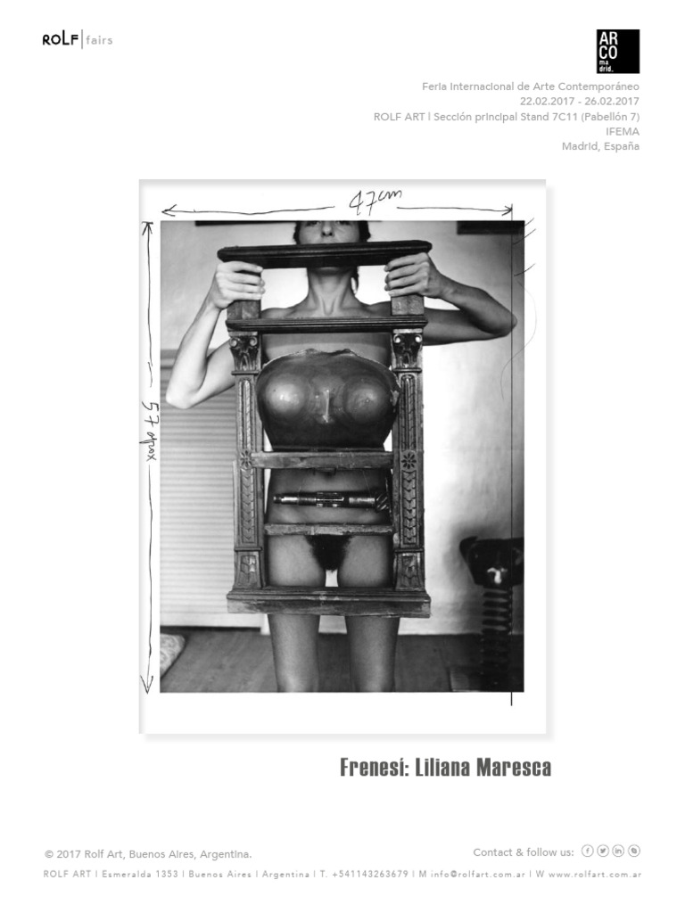 01_Rolf Art_ARCOMadrid'17_Frenesí_Liliana Maresca_Catálogo digital_Final 5Mg 2 | PDF