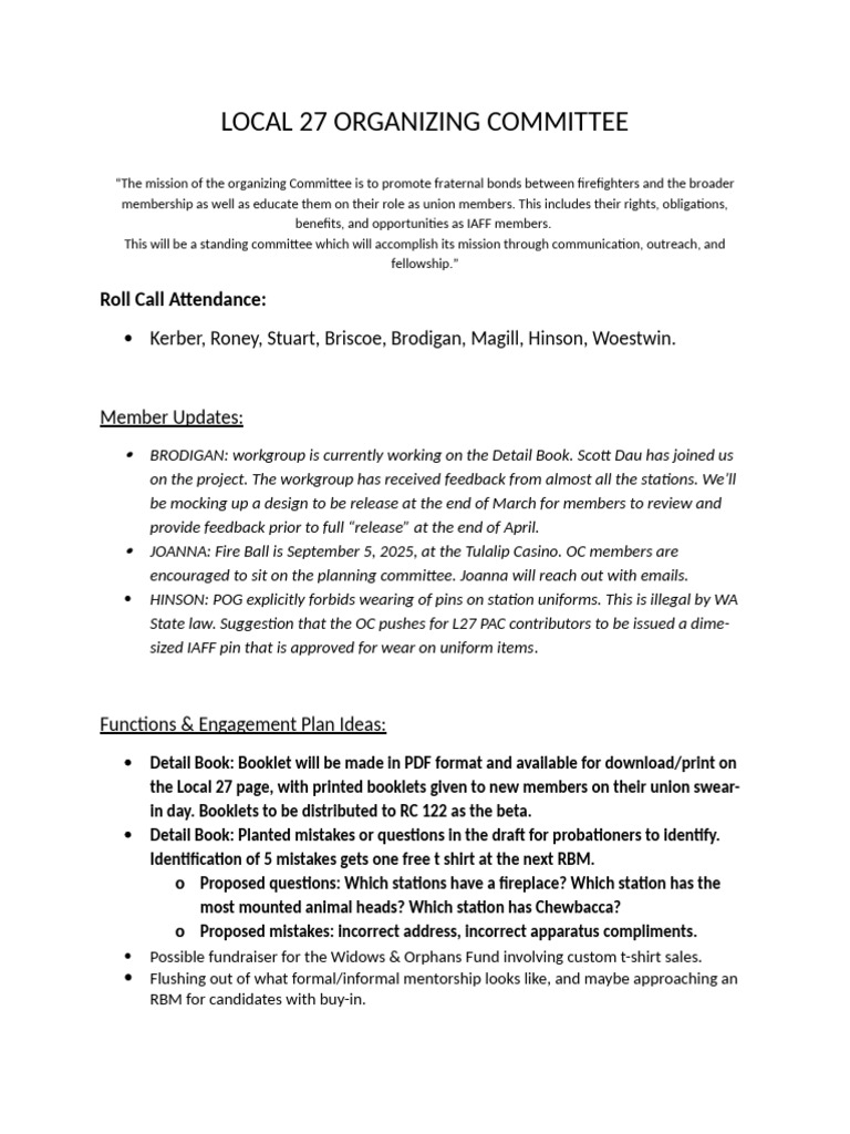 03:19:25 Organizing Committee Meeting | PDF