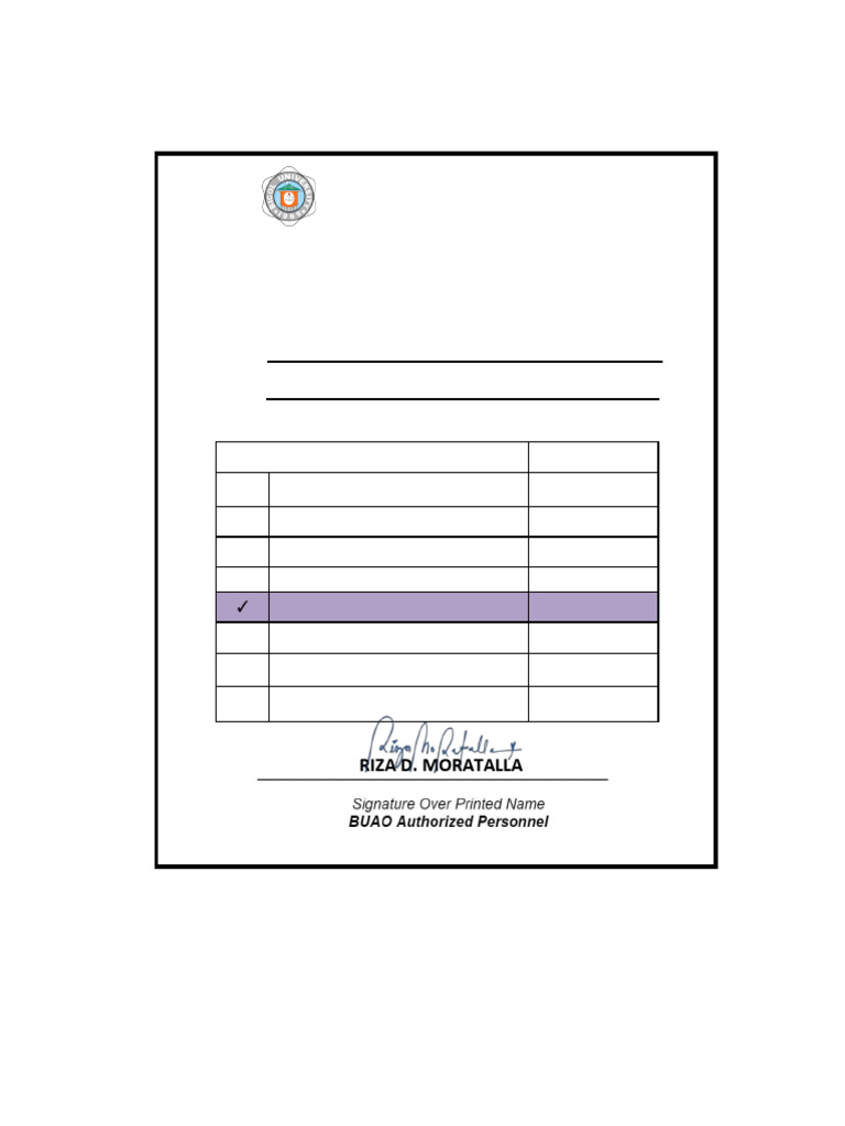 CLET - Order of Payment Form | PDF