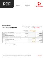 O2 Mobile Bill Summary and Details | PDF | Payments | Service Industries