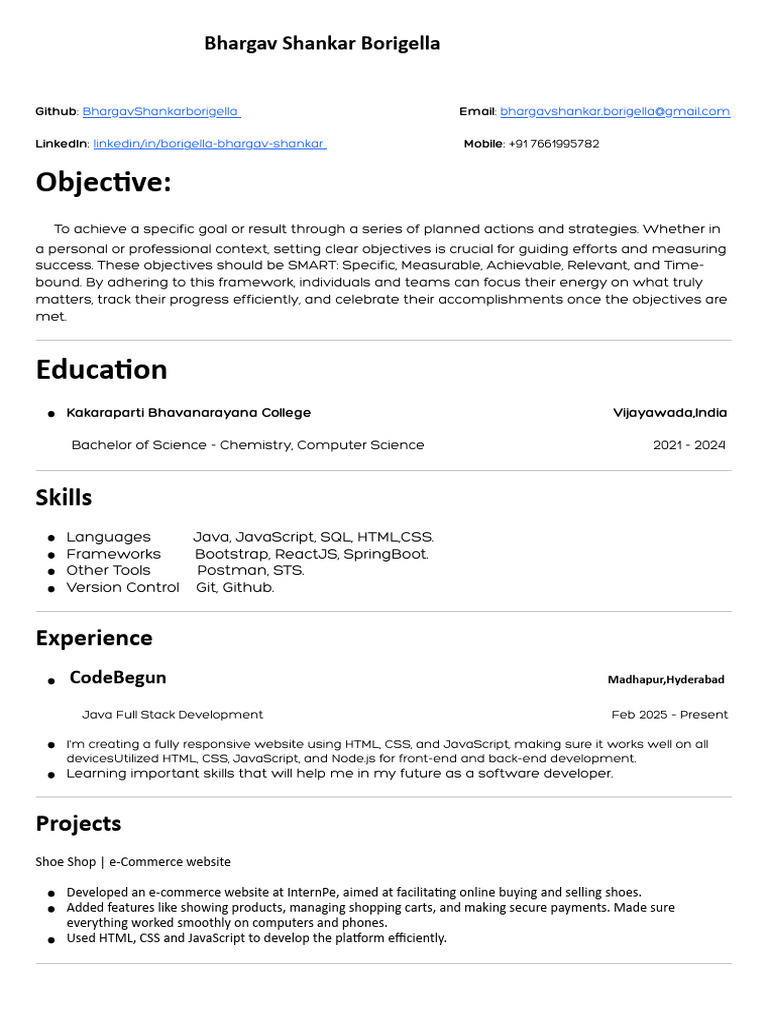 Rakesh Resume | PDF