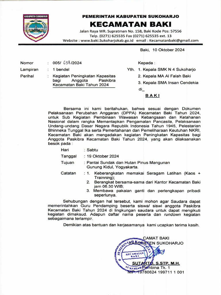 Peningkatan Kapasitas Paskib | PDF