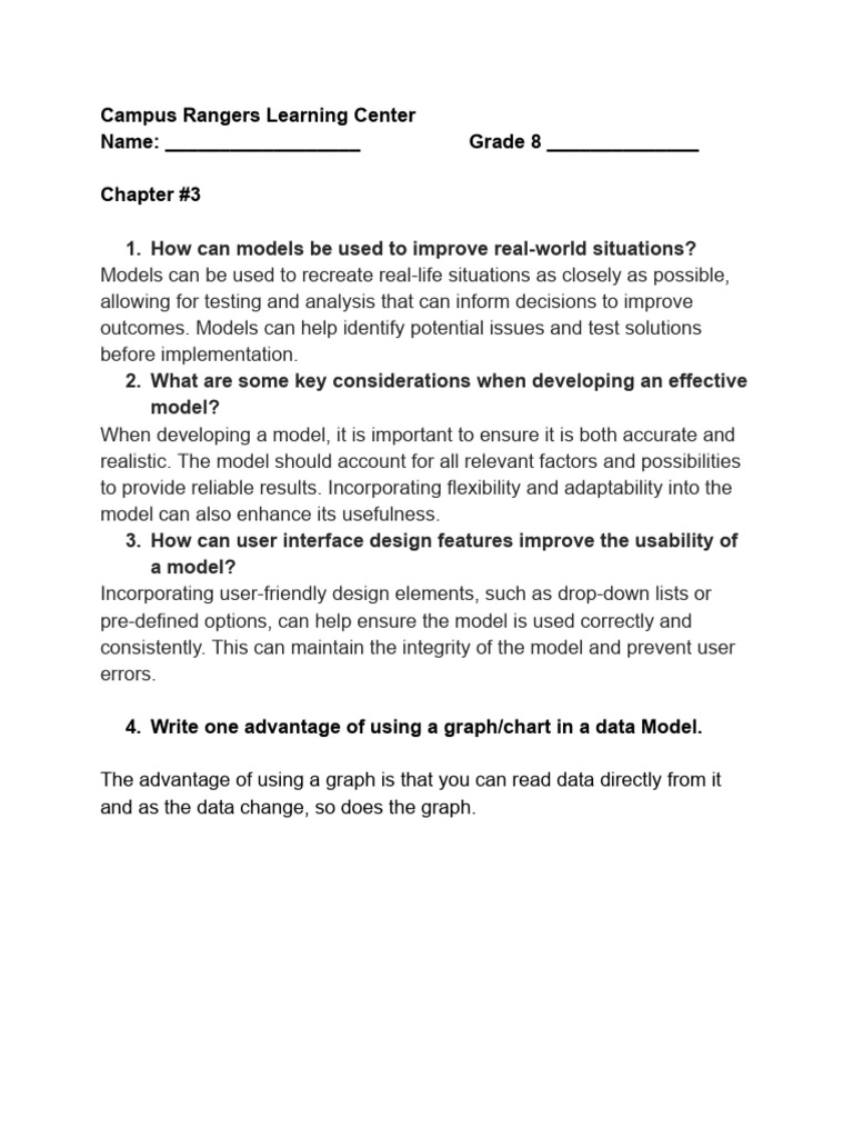 Campus Rangers Learning Center | PDF