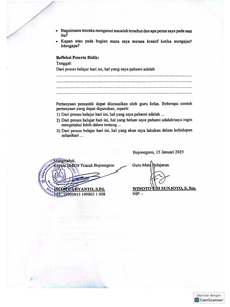 Modul Ajar PPKN Kelas X - Winoto | PDF