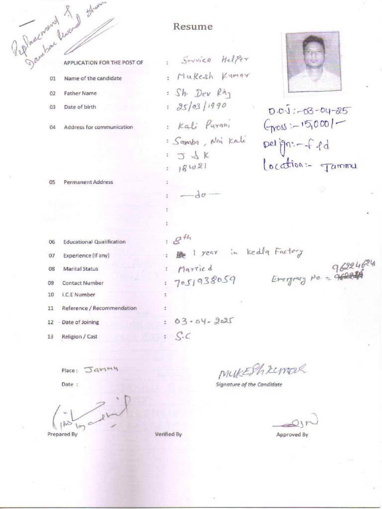 Mukesh Kumar Jammu | PDF