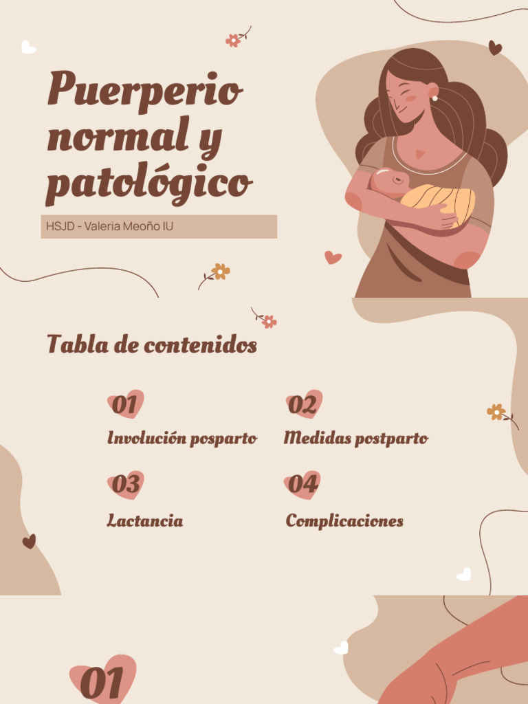 Puerperio Normal y Patológico | PDF | Periodo posparto | Parto
