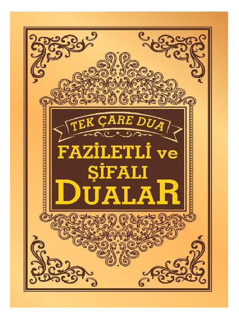 Faziletli Ve Şifalı Dualar | PDF