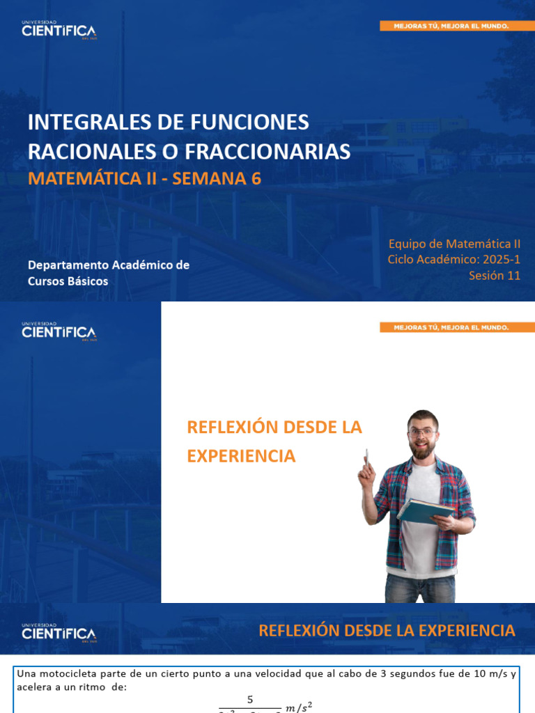 PPT_MATEM TICA II_SEM-06_SESI N_11_2025-1 | PDF | Integral | Objetos matemáticos