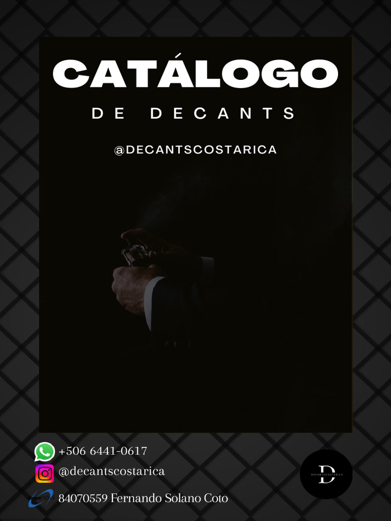 Catálogo de Decants Eléctricos | PDF | Perfume | Perfumery