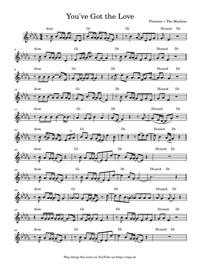 Youve Got The Love Florence The Machine | PDF